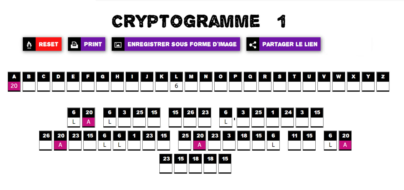 Cryptogramme - FADOQ - La FADOQ est le plus grand organisme d’aînés au ...