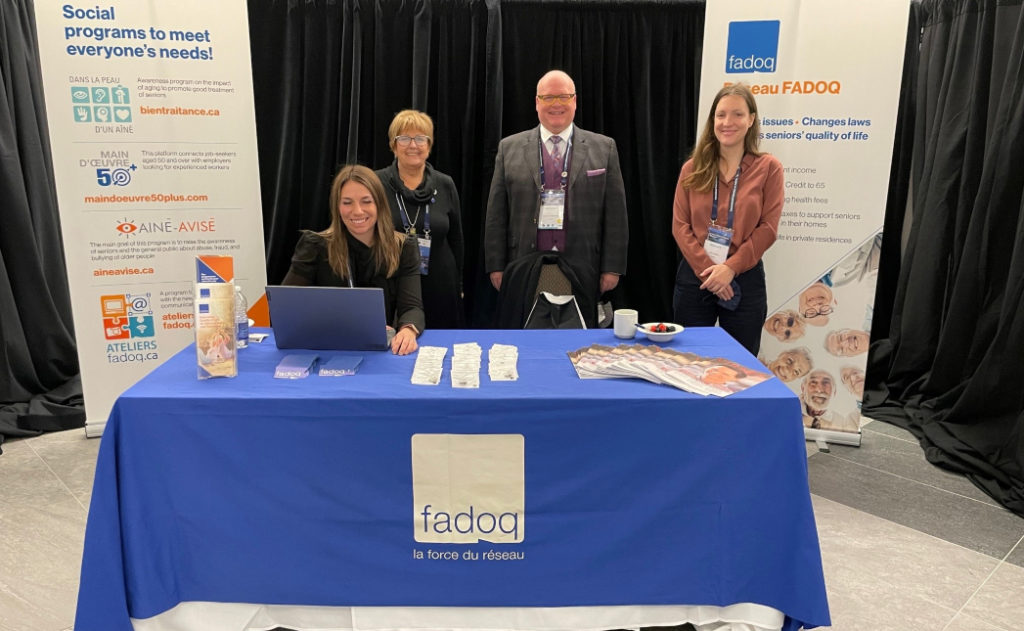 Le Réseau FADOQ partage son expertise à la conférence de la Fédération ...