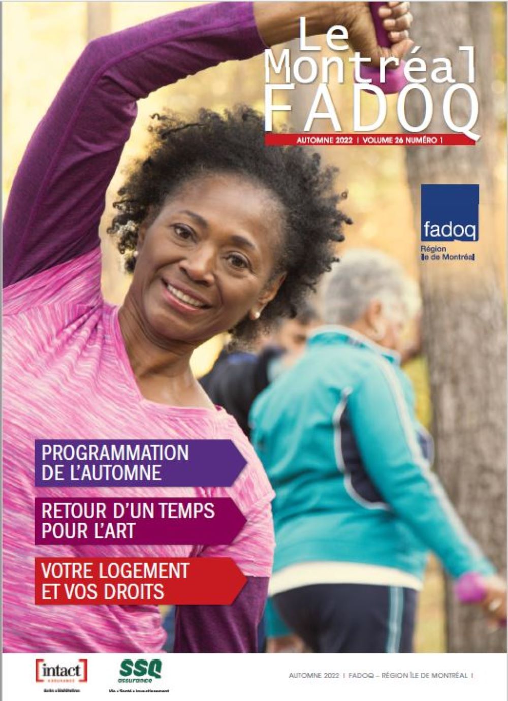 Le Montréal FADOQ - Automne 2022 - Actualités - FADOQ - La FADOQ est le ...
