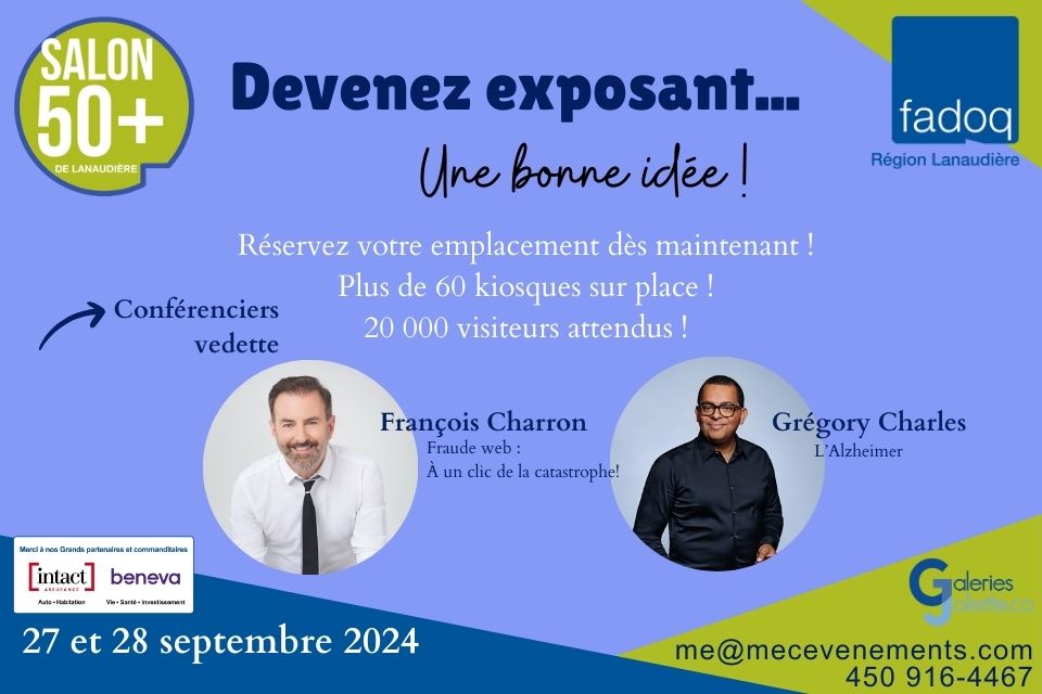 Salon 50+de Lanaudière - Loisirs et événements - FADOQ - Le Réseau ...